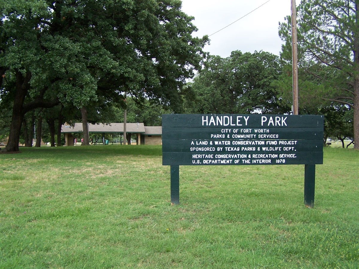 Handley Park – Welcome to the City of Fort Worth